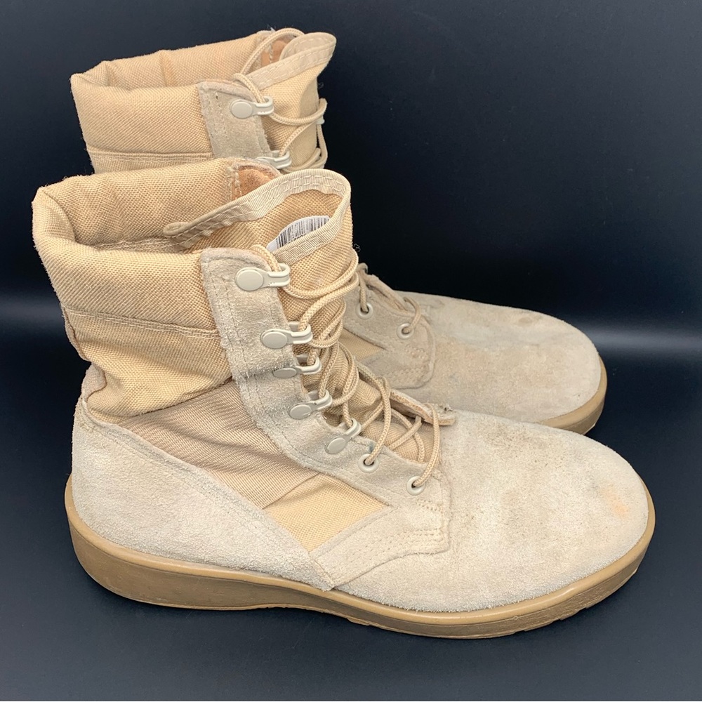 Vibram Hot Weather Army Combat Boots Men’s Sz 9 Wide - Gem